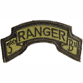 Army Ranger 3rd Bn Tabs OD | North Bay Listings