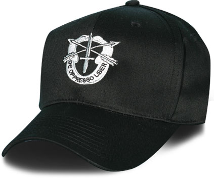 Special Forces Crest Direct Embroidered Ball Cap | North Bay Listings