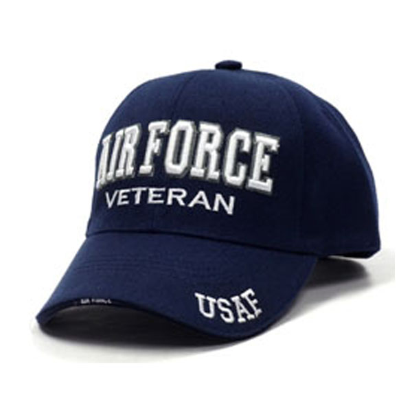 Air Force Veteran with Shadow Web Design Multi Position Embroidered ...
