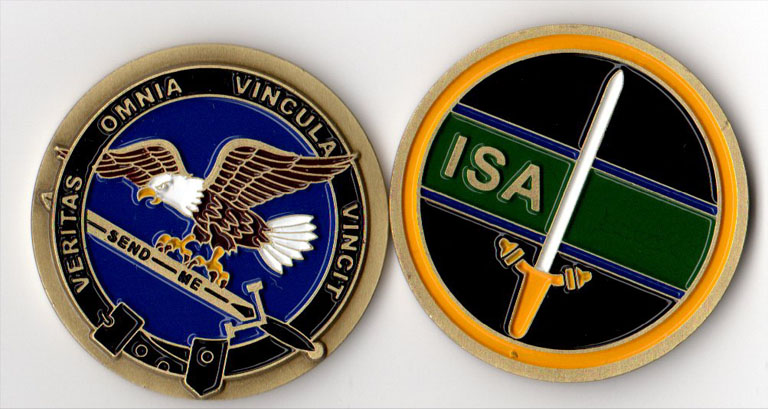 Intelligence Support Activity (ISA) Challenge Coin | North Bay Listings