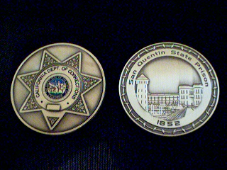 San Quentin State Prison Challenge Coin | North Bay Listings