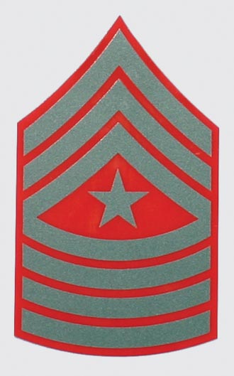 USMC E-9 SGT Major Decal | North Bay Listings