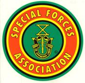 Special Forces Association Round Disc Decal | North Bay Listings