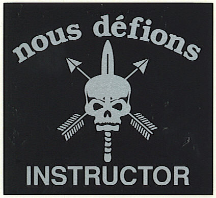 Special Forces Nous Defions Instructor Decal | North Bay Listings