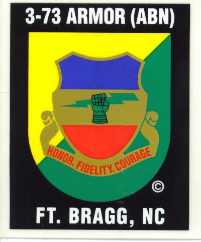 3/73rd Armor Airborne Decal | North Bay Listings