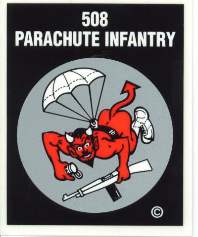 508th Parachute Infantry (Devil's) Airborne Decal | North Bay Listings