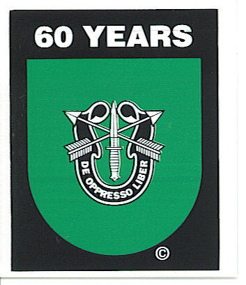 10th Special Forces Group 60 Years Decal | North Bay Listings