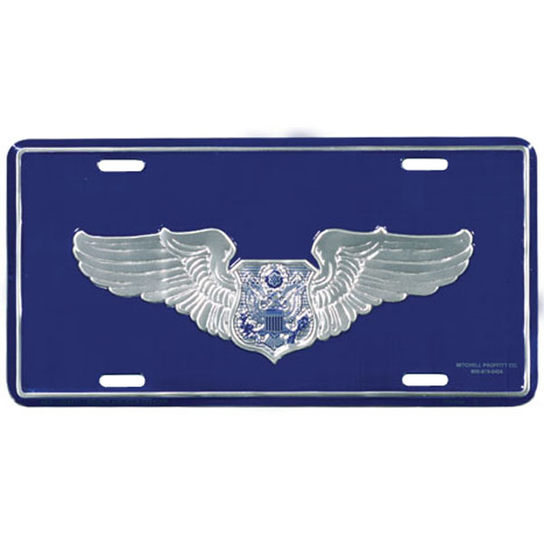 Air Force License Plate United States Air Force Aircrew Officer | North ...