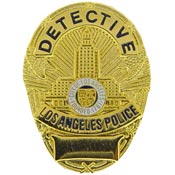 Los Angeles Detective, CA Police Badge Pin | North Bay Listings