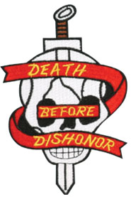 USMC Death Before Dishonor Small Patch | North Bay Listings