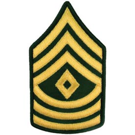 Army E8 1st Sergeant Rank Patch | North Bay Listings