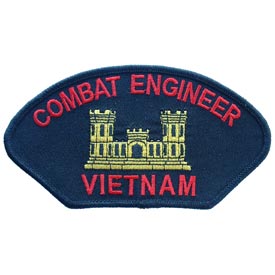 Combat Engineer Vienam Veteran Hat Patch | North Bay Listings