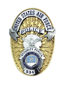 USAF Security Police Badge Decal | North Bay Listings